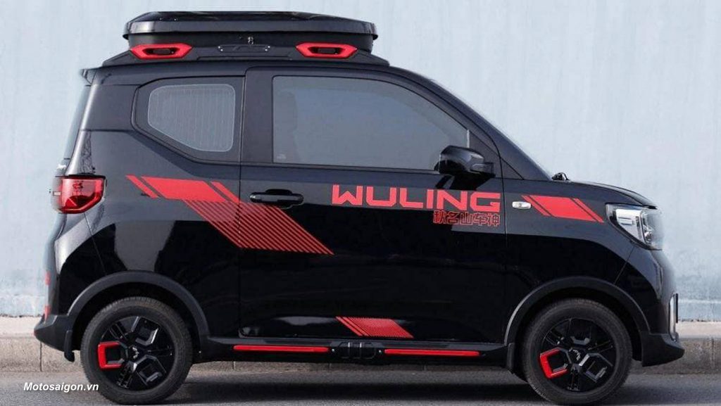Xe điện Wuling HongGuang Mini EV lên đồ chơi độ tuyệt đẹp - Motosaigon