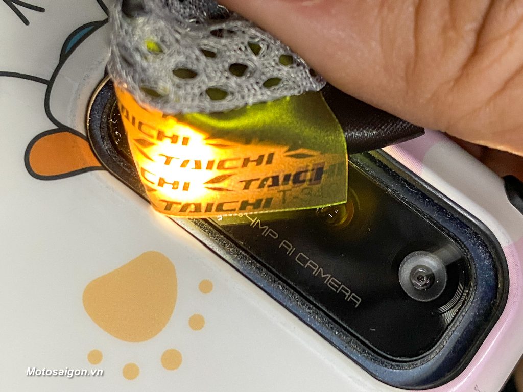 Trên tay tem chống hàng giả trên các sản phẩm TAICHI 2023 - Motosaigon