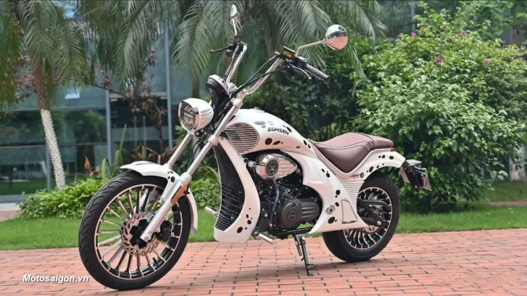 Độc lạ xe tay ga dáng chopper: Zongshen Yomi 125 - Motosaigon