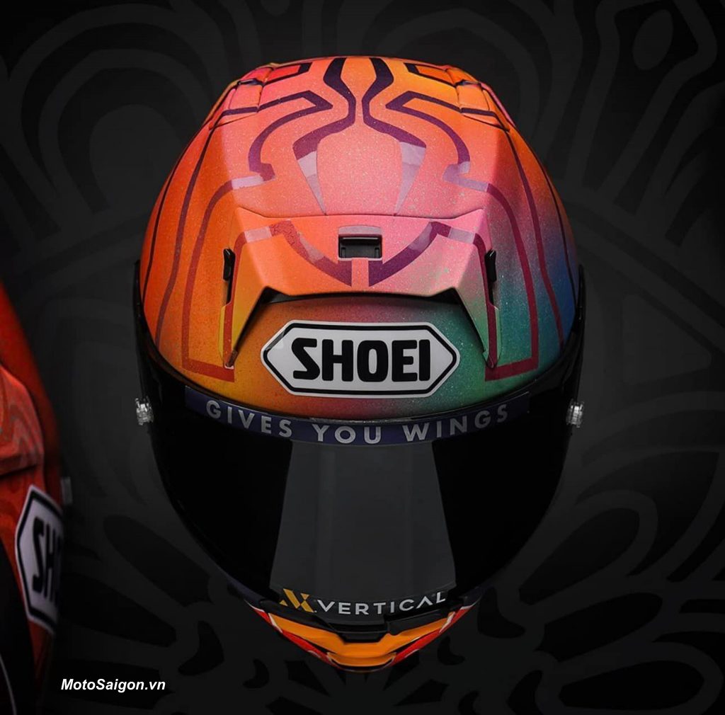 MotoGP 2023 Shoei ra mắt mẫu nón đặc biệt Marc Marquez tại Indian GP ...
