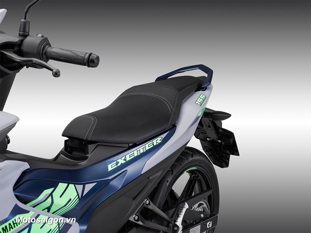 Exciter 155 ABS màu độc lạ 2024 xám xanh Grey Mint kèm giá xe - Motosaigon