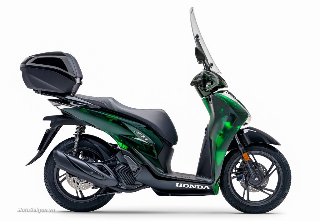 Honda Sh Vetro 2024 xanh ngọc lục bảo Sh150i Sh125i nhập Ý sắp về - Motosaigon