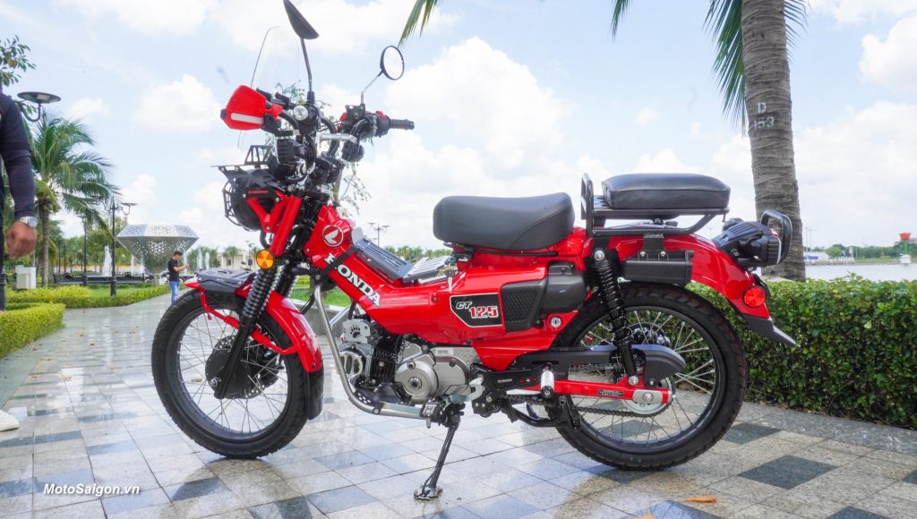 Honda CT125 2023 lên hơn 30 món phụ kiện đồ chơi cao cấp - Motosaigon