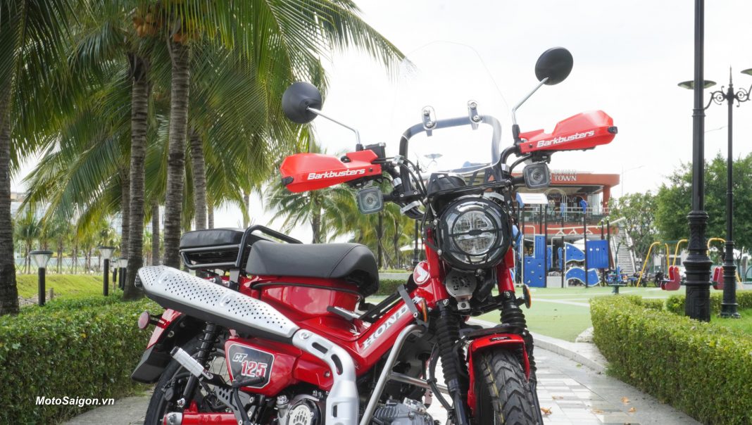 Honda CT125 2023 lên hơn 30 món phụ kiện đồ chơi cao cấp - Motosaigon