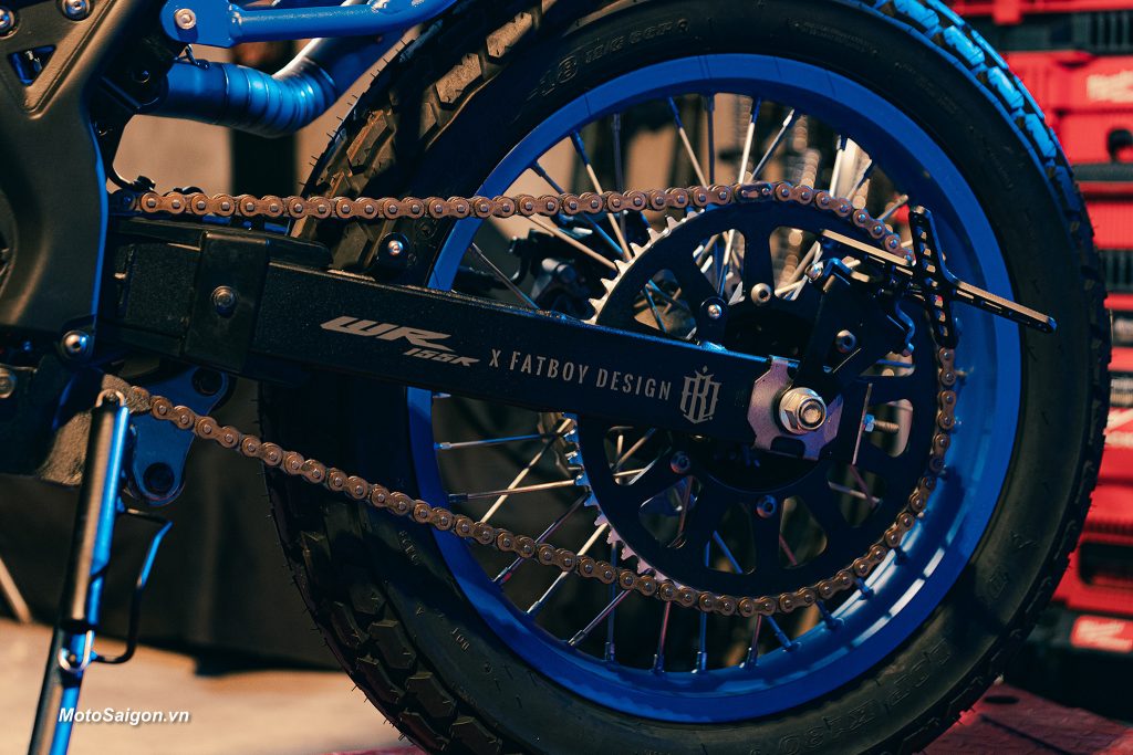 Yamaha WR155R độ Rally khung mắt cáo đèn LED dọc siêu độc - Motosaigon