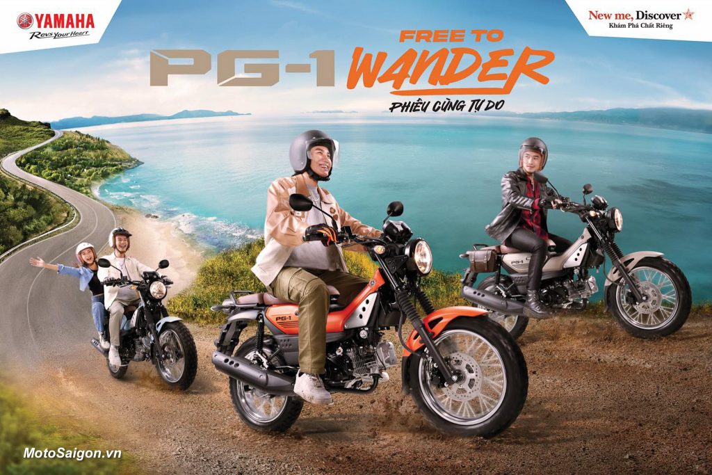 Yamaha PG-1 đã có giá xe chính hãng 3 phiên bản 6 màu sắc - Motosaigon
