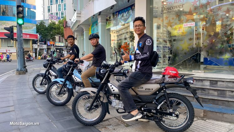 Đi nhận xe Yamaha PG-1 cập nhật giá xe mới nhất tại Đại lý - Motosaigon