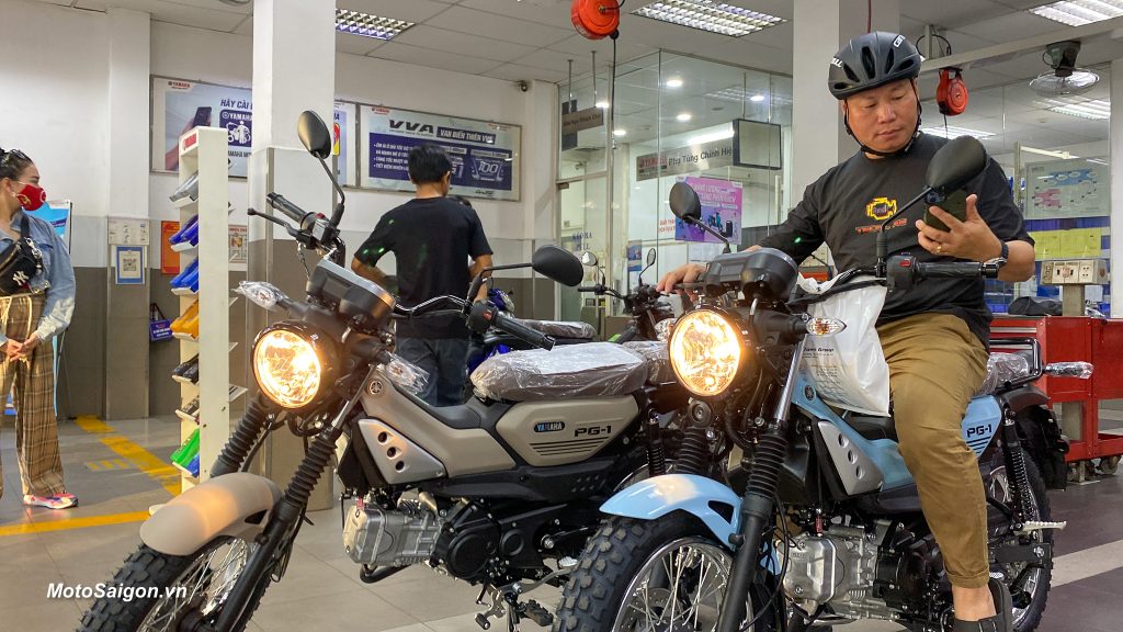 Đi nhận xe Yamaha PG-1 cập nhật giá xe mới nhất tại Đại lý - Motosaigon