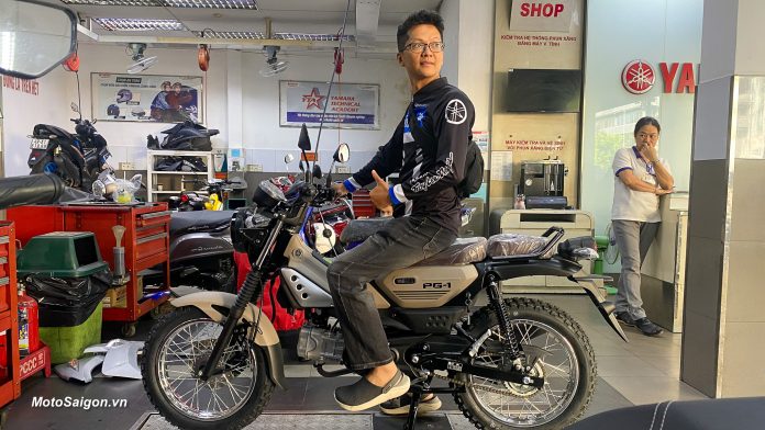 Đi nhận xe Yamaha PG-1 cập nhật giá xe mới nhất tại Đại lý - Motosaigon