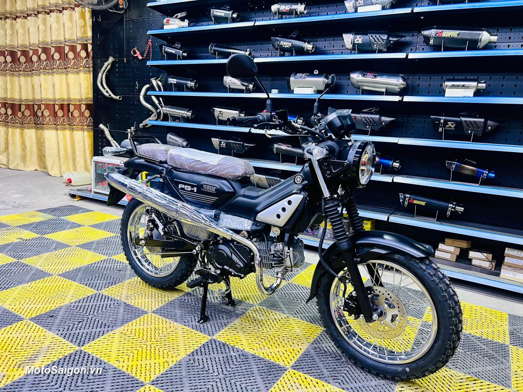 Yamaha PG1 độ 02 kiểu pô đồ chơi đáng tham khảo - Joker Helmet Shop