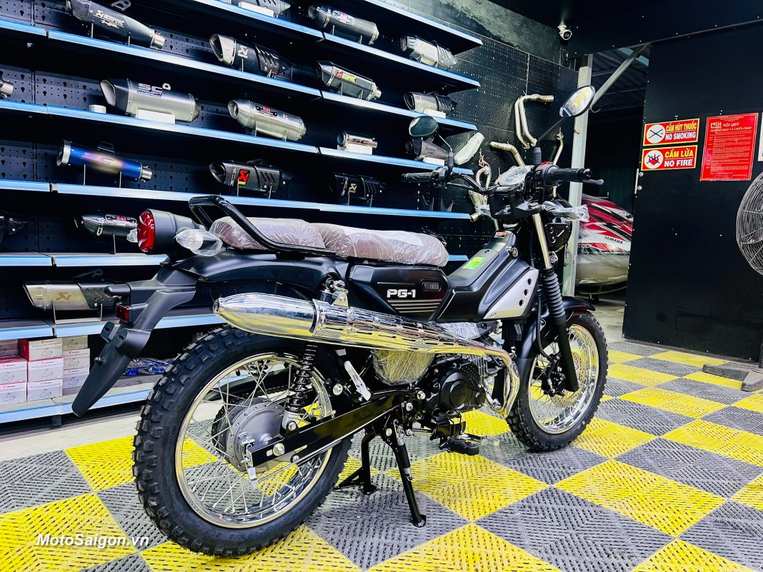 Yamaha PG1 độ 02 kiểu pô đồ chơi đáng tham khảo - Motosaigon