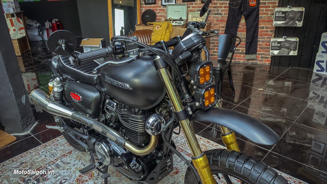 Honda CB350 Hness Scrambler tác phẩm CB350 độ của SCMC - Motosaigon