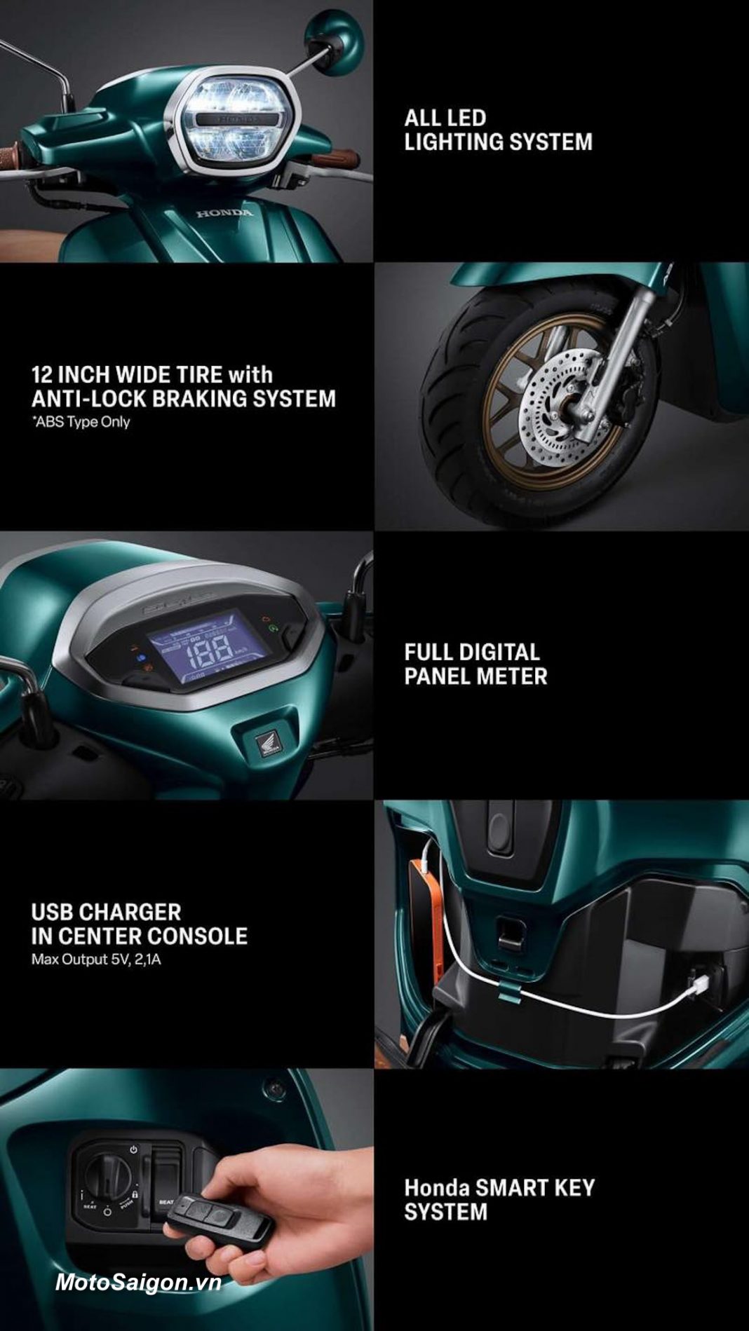 Honda Stylo 160 xe tay ga thời trang cao cấp đã có giá xe - Motosaigon