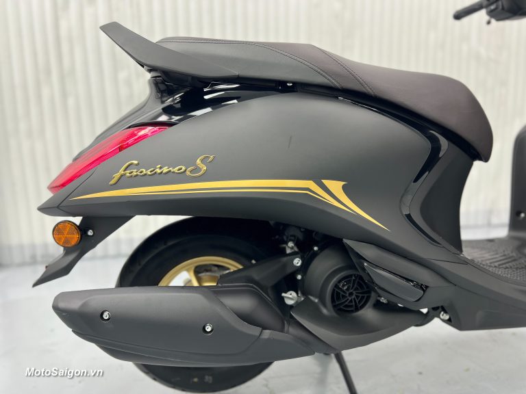 Yamaha Fascino S phiên bản cao cấp có giá xe cao hơn 1 triệu đồng ...