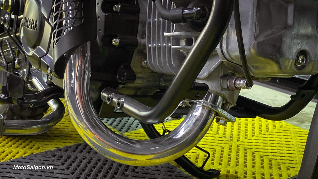 PG-1 độ pô vắt 2 nòng kèm nhiều phụ kiện đồ chơi đáng giá - Motosaigon
