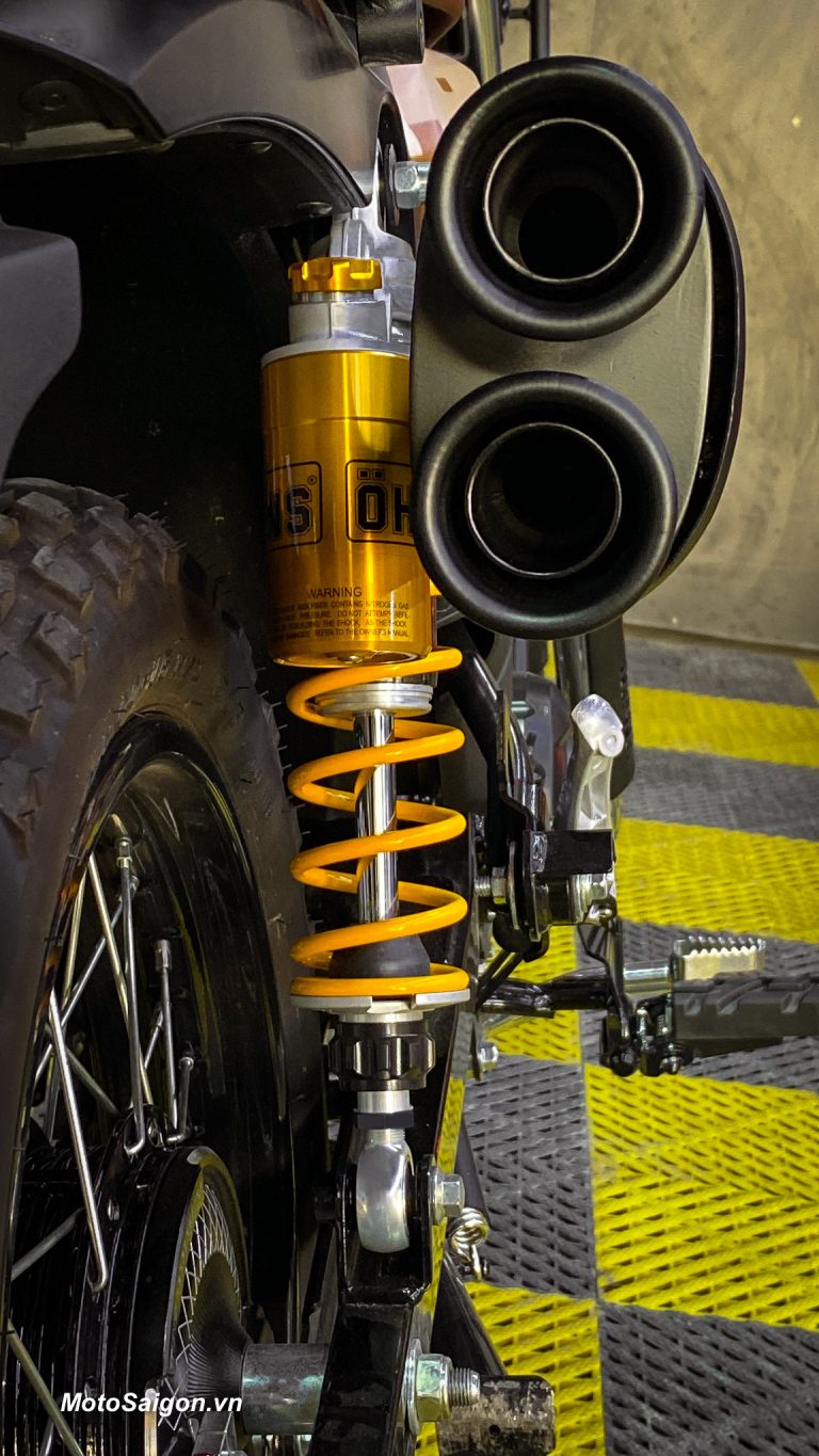 PG-1 độ pô vắt 2 nòng kèm nhiều phụ kiện đồ chơi đáng giá - Motosaigon
