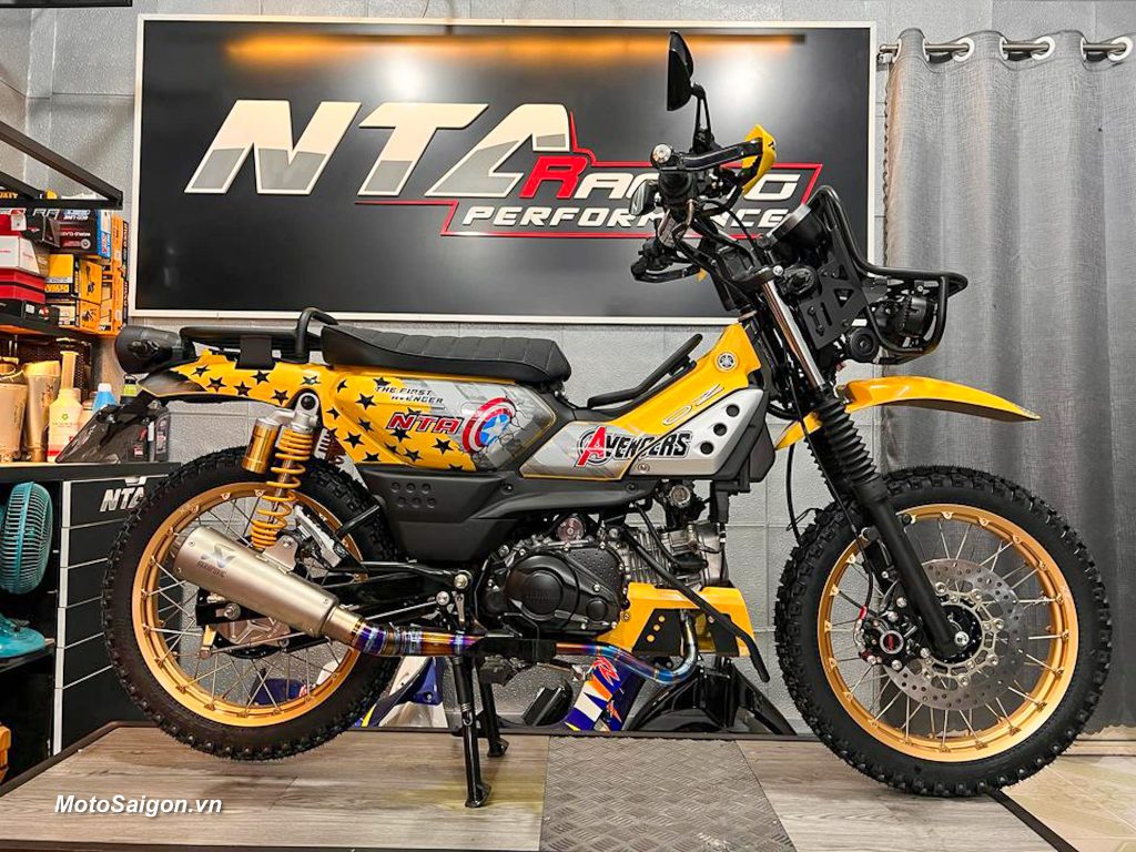 Yamaha PG1 độ tâm huyết với đầu đèn độc lạ của biker Đà Lạt - Motosaigon