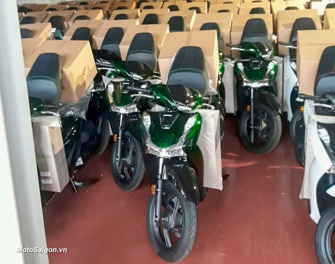 Honda Sh Vetro 2024 xanh ngọc lục bảo Sh150i Sh125i nhập Ý sắp về ...