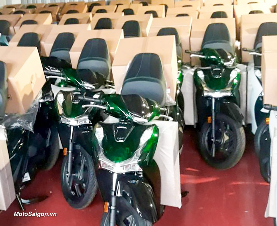 Honda Sh Vetro 2024 xanh ngọc lục bảo Sh150i Sh125i nhập Ý sắp về ...