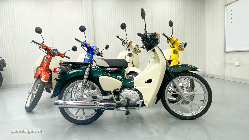 Super Cub 110 ABS về thêm màu mới 2024 giá xe hấp dẫn - Motosaigon