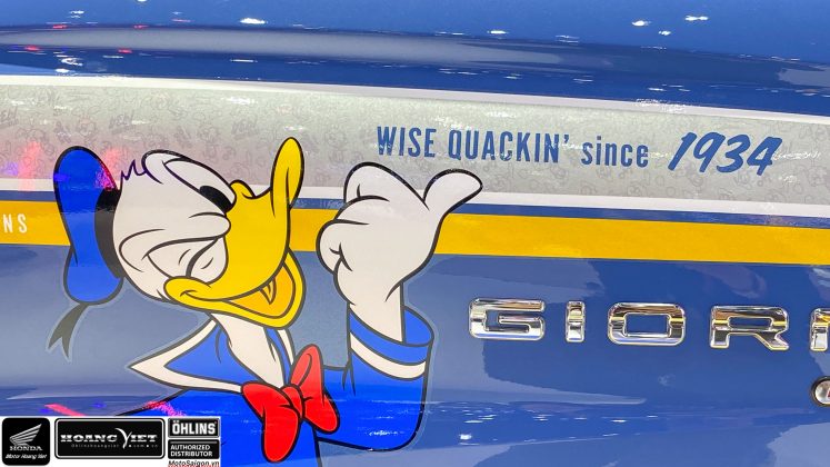 Honda Giorno+ bản đặc biệt Vịt Donald Duck đã có giá bán - Motosaigon