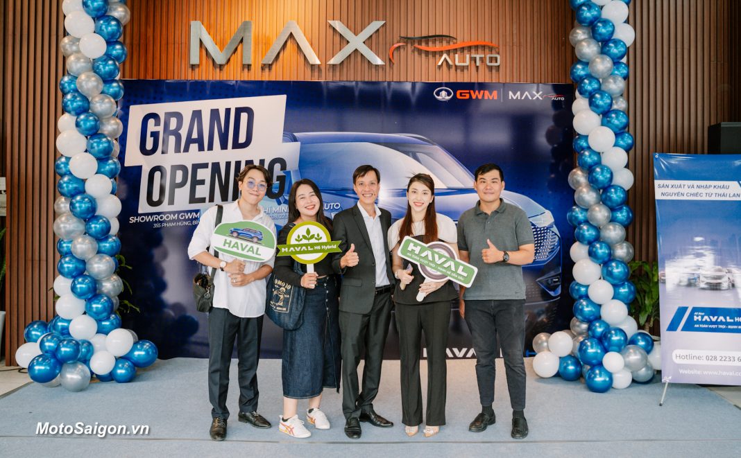Khai trương Haval TPHCM MaxAuto bàn giao Haval H6 Hybrid giá xe hấp dẫn - Joker Helmet Shop