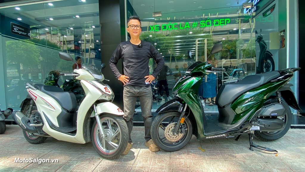 Honda Sh150i Sh125i Vetro trong suốt điểm qua giá xe tại Cub House ...
