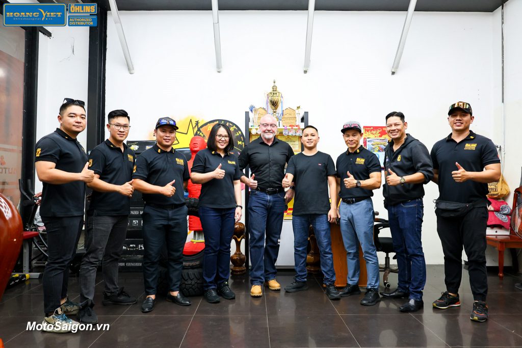 Ban lãnh đạo Ohlins Asia chính thức sang thăm và khảo sát thị trường ...