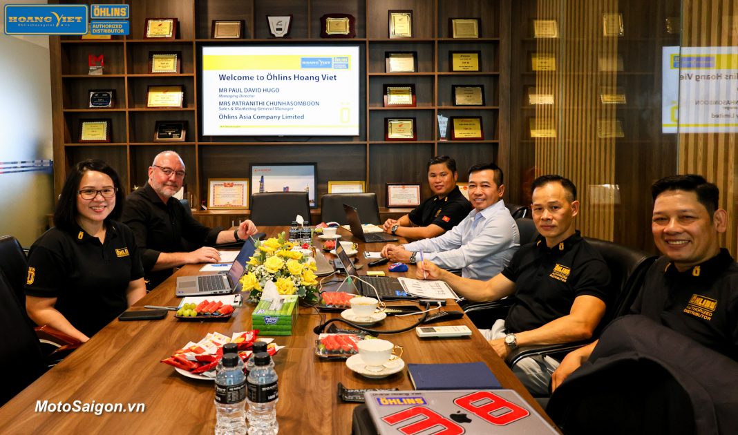 Ban lãnh đạo Ohlins Asia chính thức sang thăm và khảo sát thị trường ...