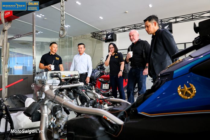 Ban lãnh đạo Ohlins Asia chính thức sang thăm và khảo sát thị trường ...