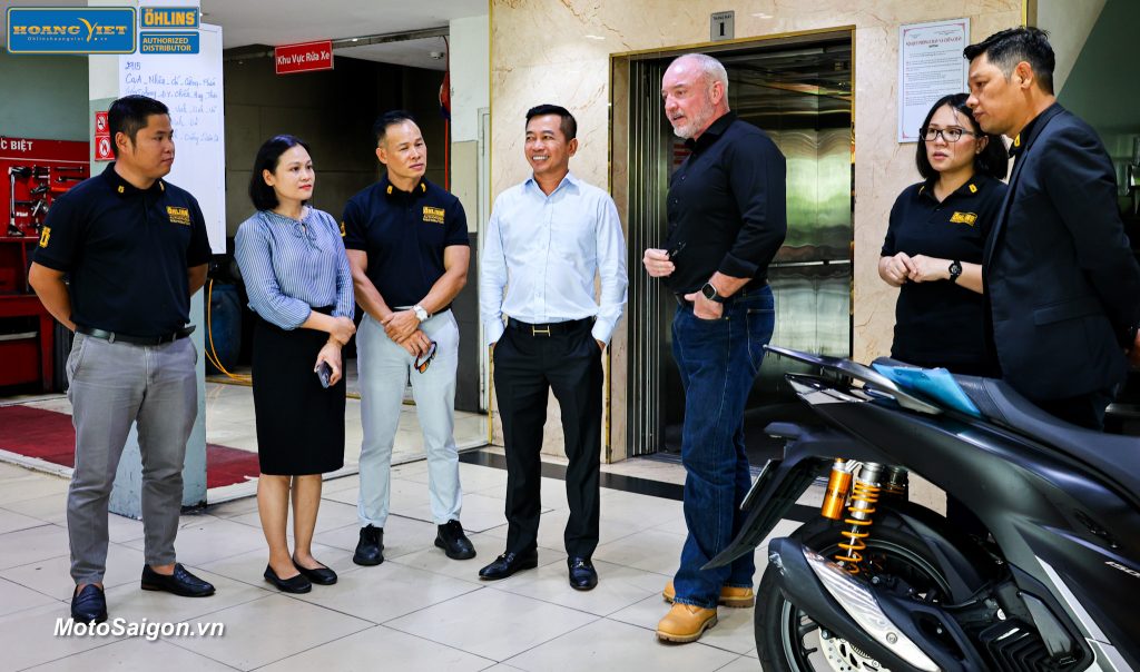 Ban lãnh đạo Ohlins Asia chính thức sang thăm và khảo sát thị trường ...