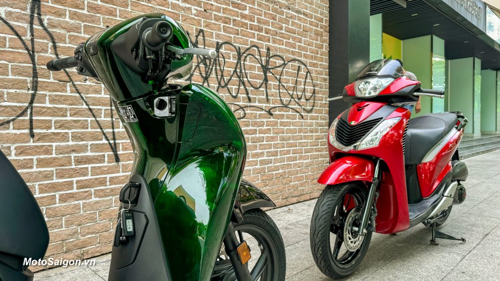 So sánh Honda Sh Vetro nhập Ý 2024 vs Sh150i Ý 2010 giá xe trang bị ...