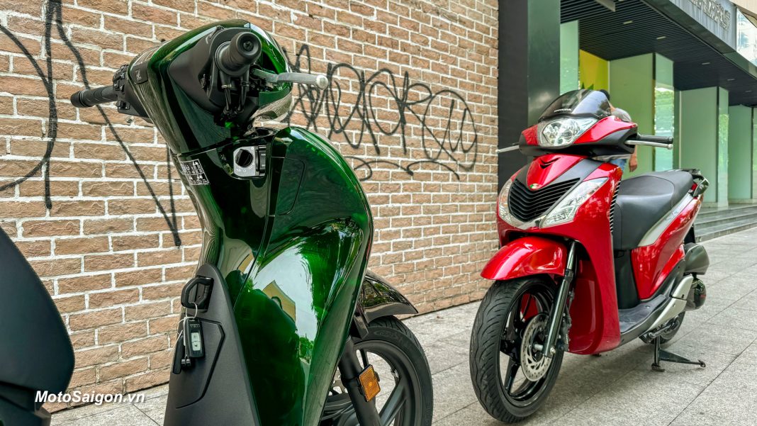 So sánh Honda Sh Vetro nhập Ý 2024 vs Sh150i Ý 2010 giá xe trang bị ...