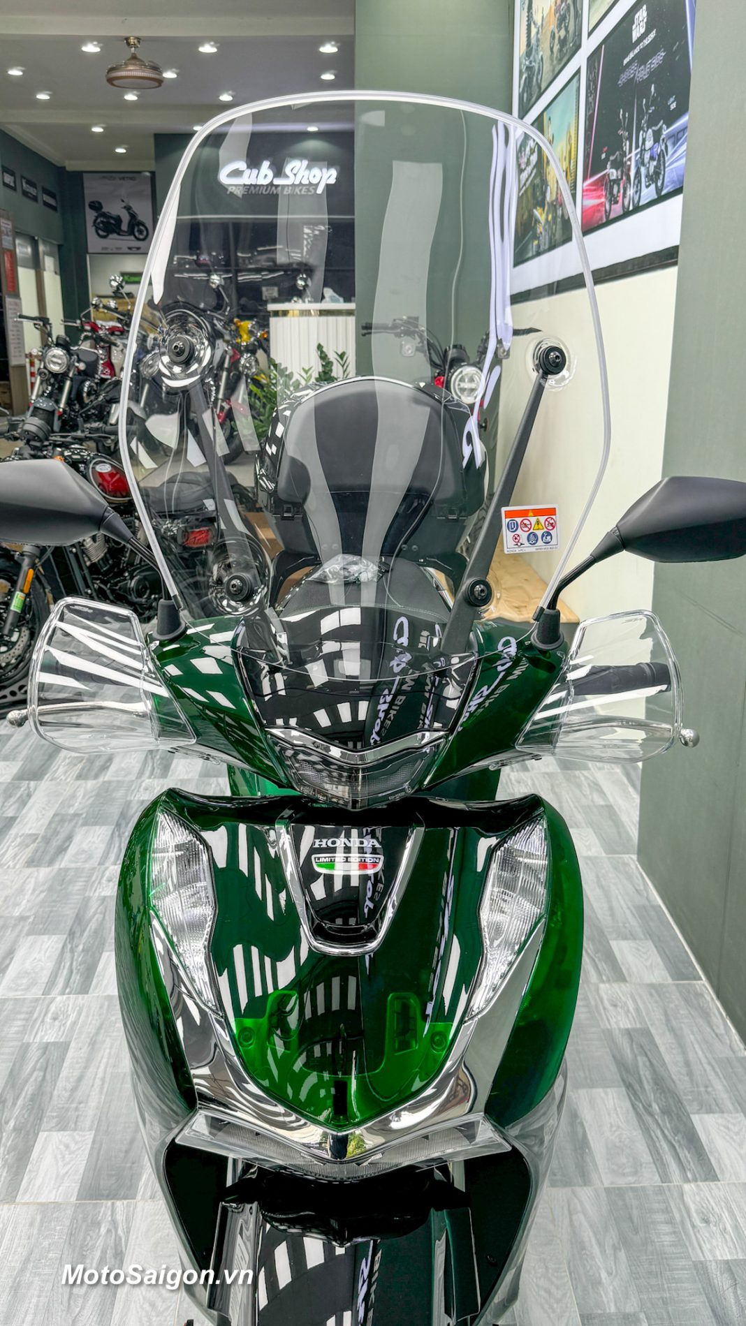 Bộ phụ kiện dành riêng cho Honda Sh Vetro nhập Ý đã về Cub Shop ...