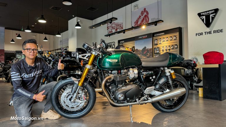 Tuyệt đẹp Thruxton FE Final Edition mẫu cuối cùng đã về Triumph Việt ...