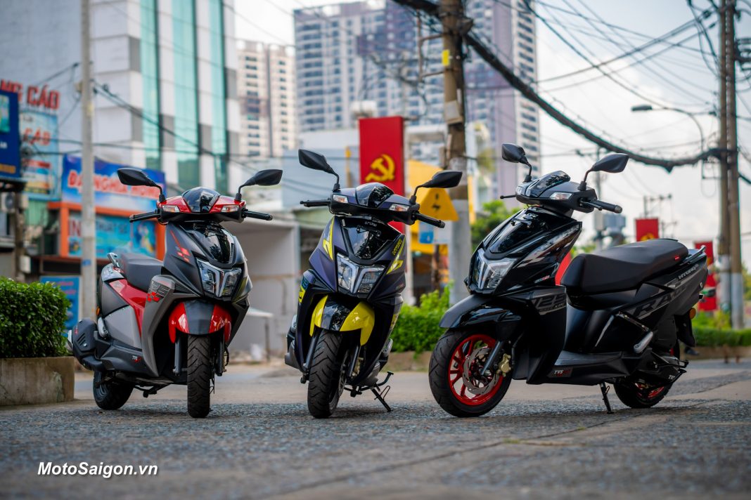 TVS Motor Việt Nam ra mắt 6 mẫu xe mới nổi bật là xe tay ga Callisto - Motosaigon