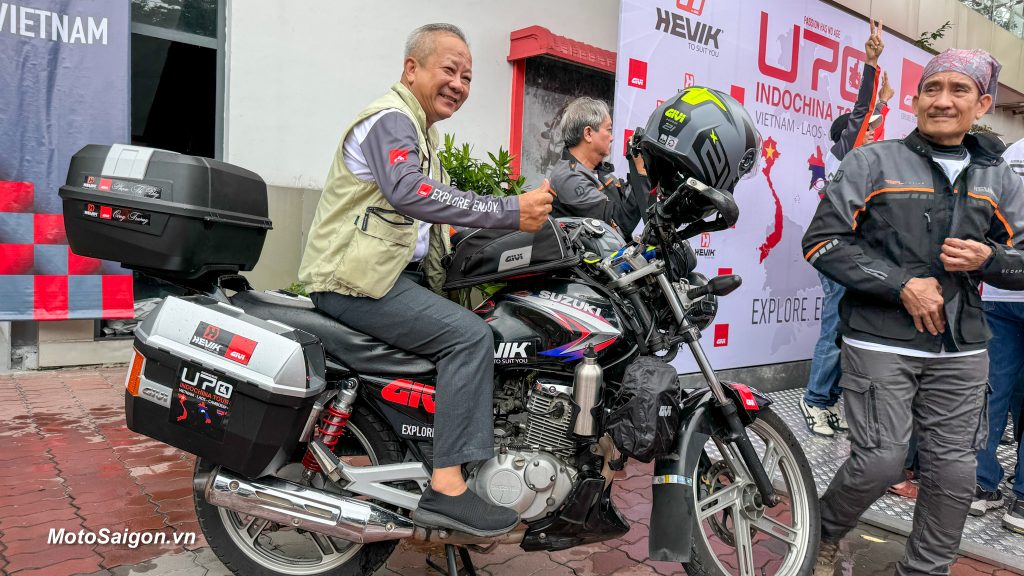 GIVI Việt Nam đồng hàng cùng các biker U70 đi tour xuyên Việt - Lào ...