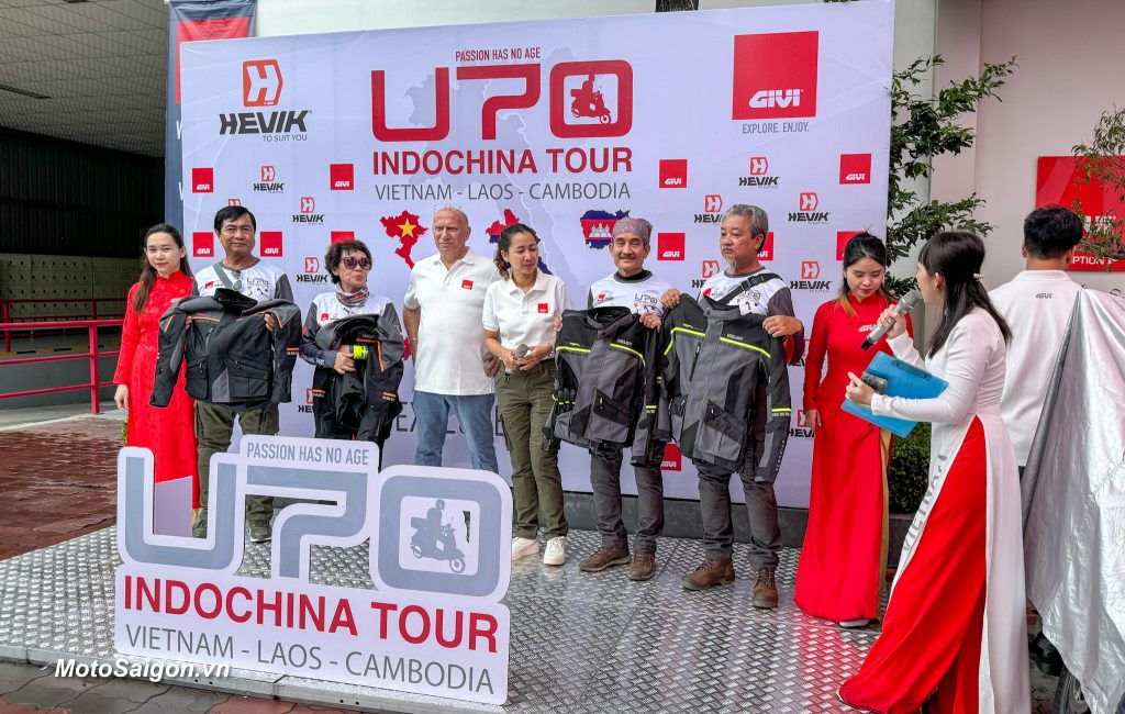 GIVI Việt Nam đồng hàng cùng các biker U70 đi tour xuyên Việt - Lào ...