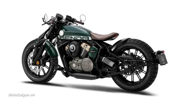 Benda Napoleon 250 Bobber trang bị máy V-Twin sắp có giá xe - Motosaigon