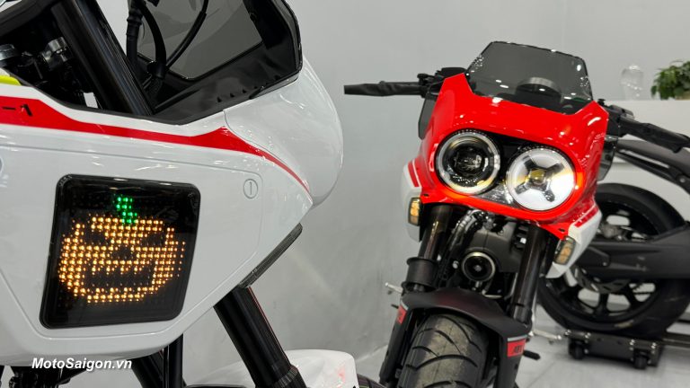 CFMoto Papio XO-1 Racer dáng mini Cafe Racer có 2 màn hình LED đáng giá ...