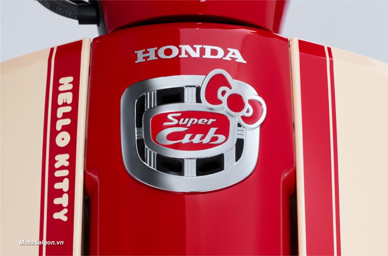 Super Cub Hello Kitty bản giới hạn đặc biệt của Cub 50cc 110cc - Motosaigon