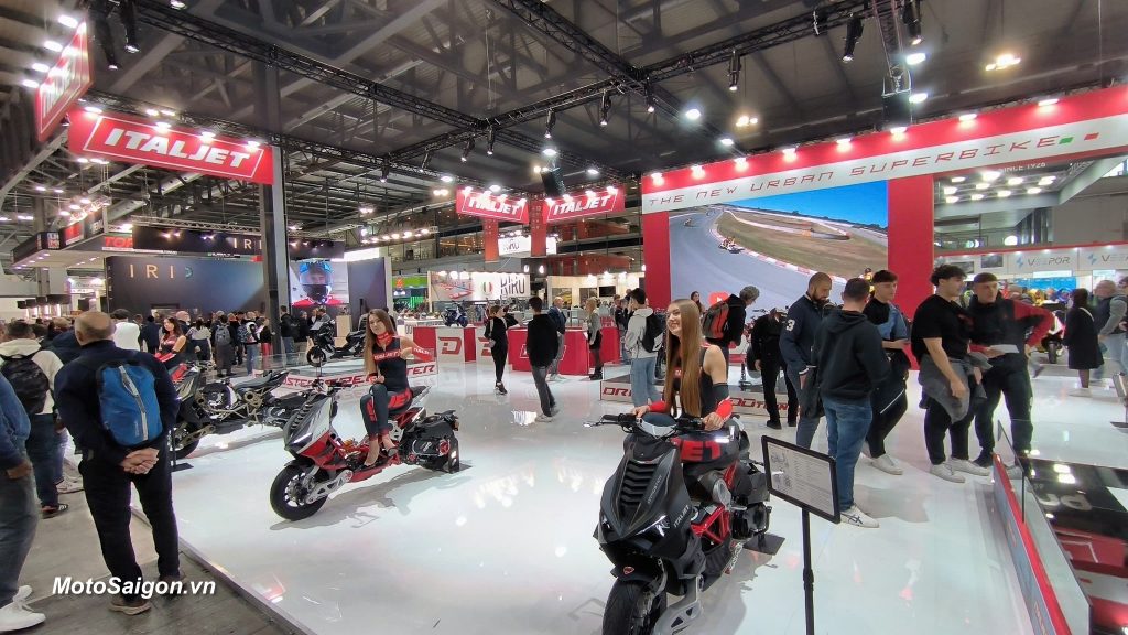 Italjet Dragster Gresini của Marc Marquez xuất hiện tại EICMA 2024 ...