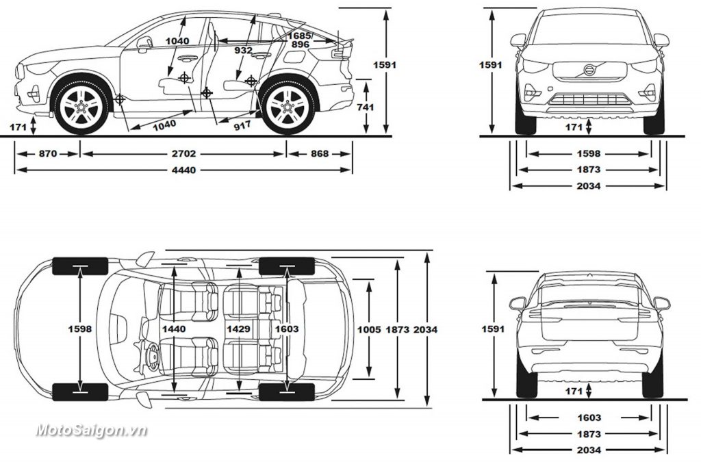 Giá xe Volvo EC40 mẫu xe thuần điện cao cấp đã được công bố - Motosaigon