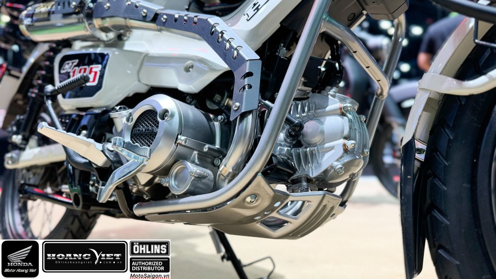 CT125 2025 màu xám lên nhiều đồ chơi phụ kiện đáng giá - Motosaigon