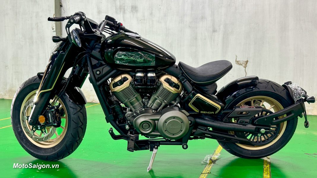 Benda Napoleon 500 Bobber dây Cuaro máy V đã có giá bán chính hãng ...