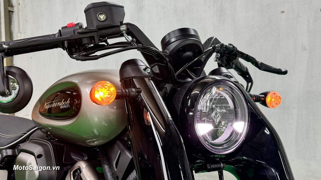 Benda Napoleon 500 Bobber dây Cuaro máy V đã có giá bán chính hãng ...