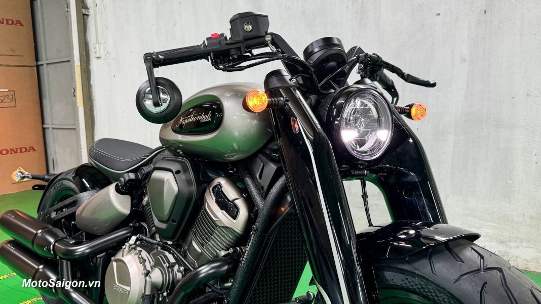 Benda Napoleon 500 Bobber dây Cuaro máy V đã có giá bán chính hãng ...