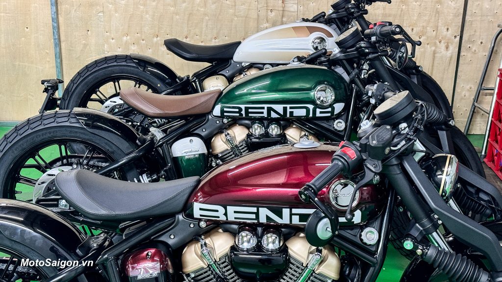 Napoleon 250 Bobber máy V phuộc đa liên kết cực độc của Benda đã về ...