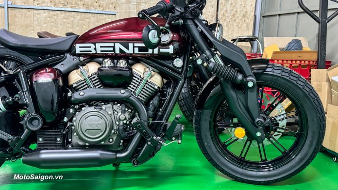 Napoleon 250 Bobber máy V phuộc đa liên kết cực độc của Benda đã về ...