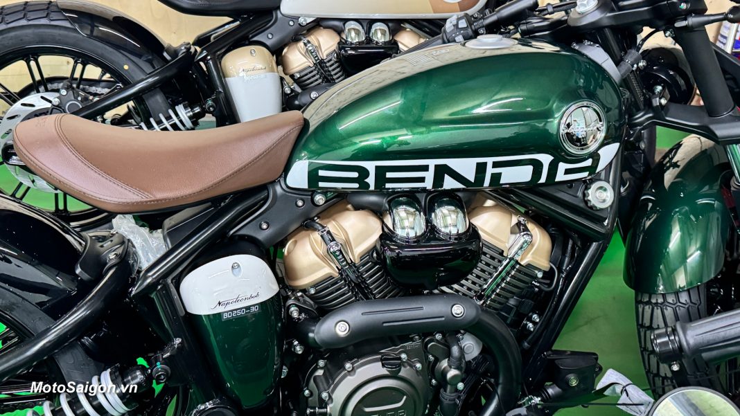 Napoleon 250 Bobber máy V phuộc đa liên kết cực độc của Benda đã về ...